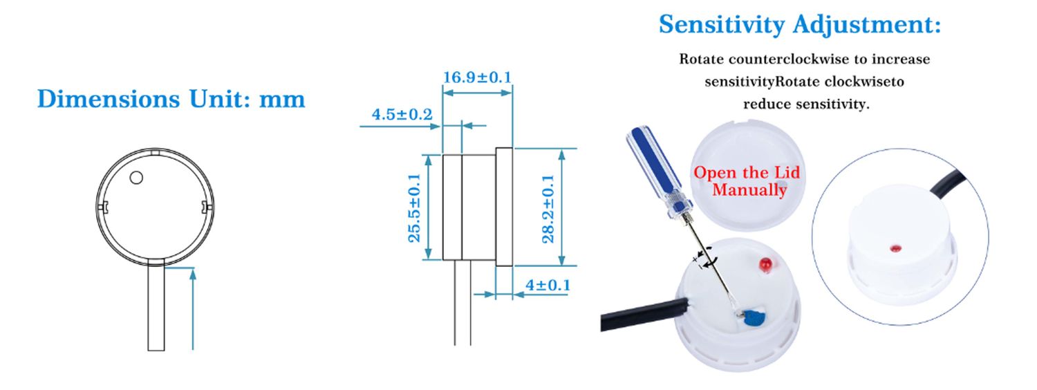 Non-Contact Water/Liquid Level Sensor SKU: CQRSENYW001 - CQRobot-Wiki